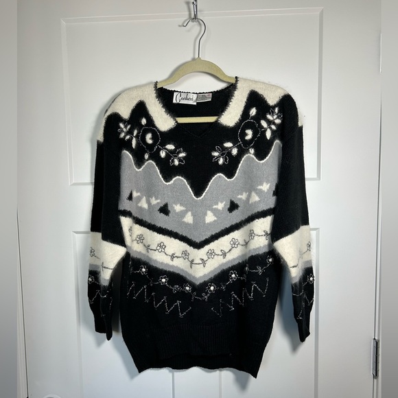 Carducci | Sweaters | Largexl Fit Vintage Angora Sweater | Poshmark